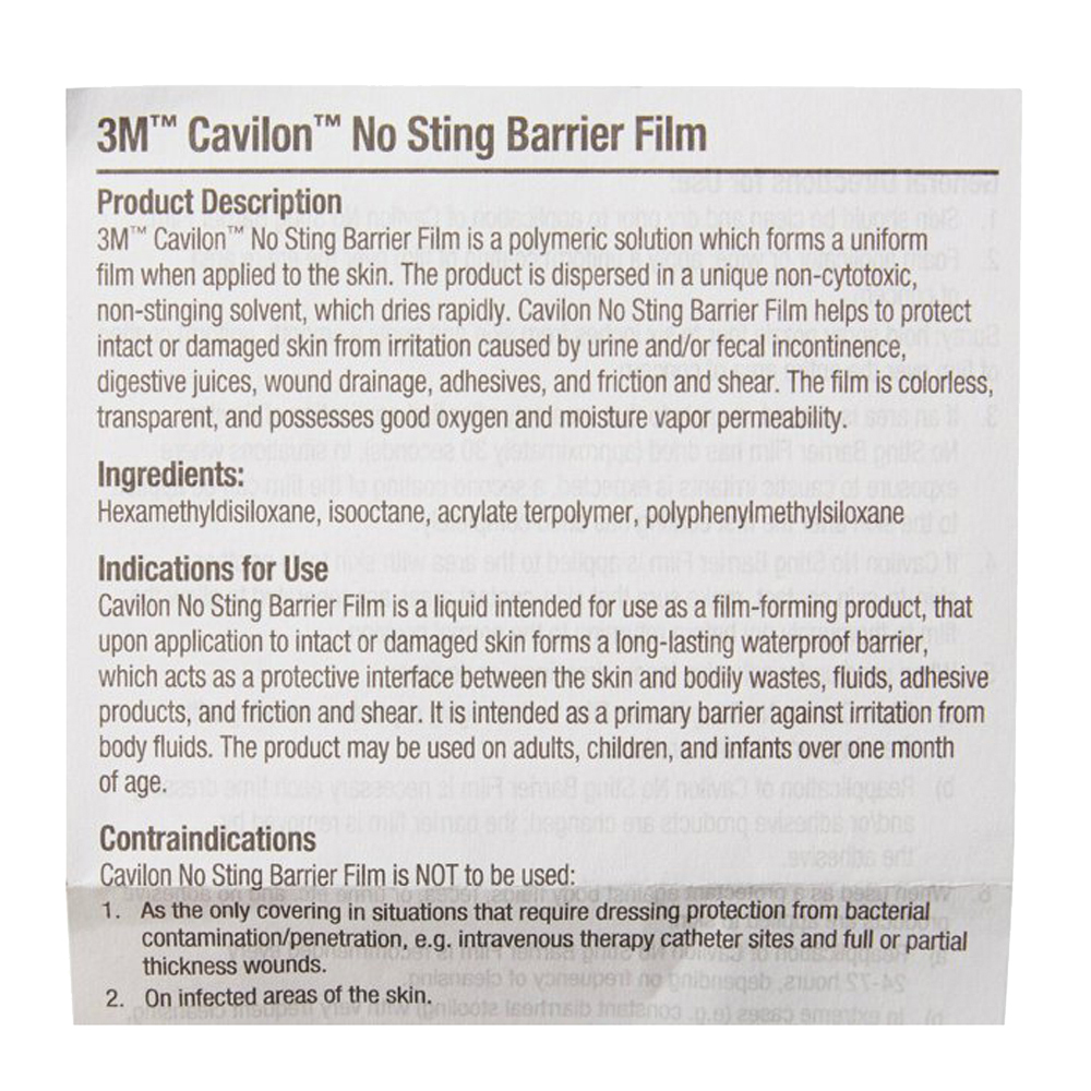 3M™ Cavilon™ No Sting Barrier Film Spray Bottle | MEC The Medical ...