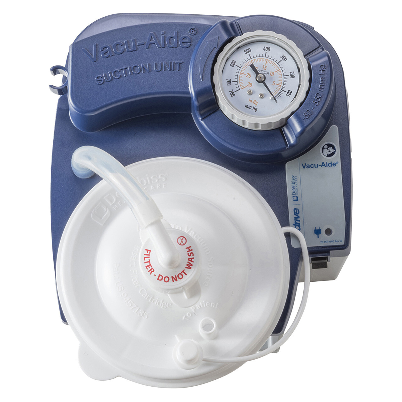 VacuAide 7325 Portable Suction Unit with Li-ion Battery